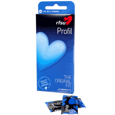 Köp RFSU Profil Kondomer - 10 st hos Med24.se