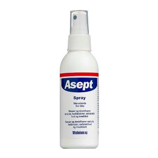 Köp Asept Spray - 100 ml billigt på Med24.se