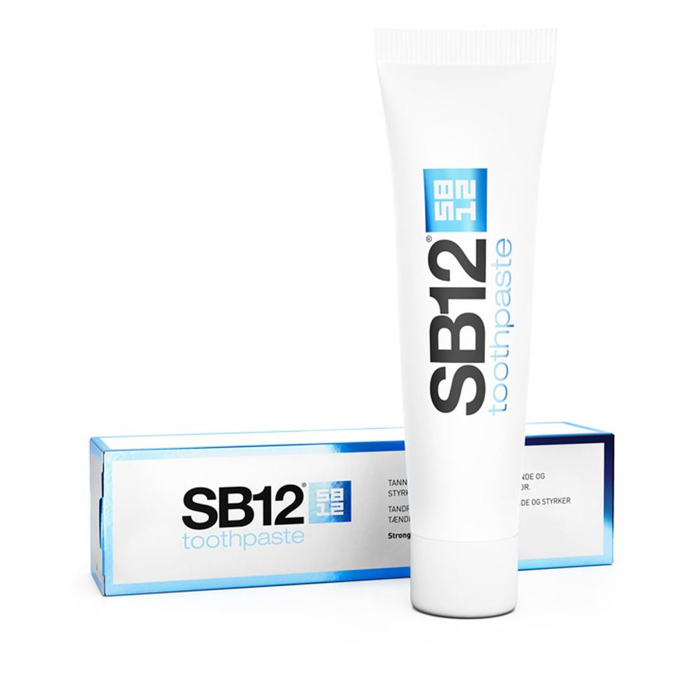 Köp SB12 Tandkräm Stark Mint - 100 ml på Med24.se