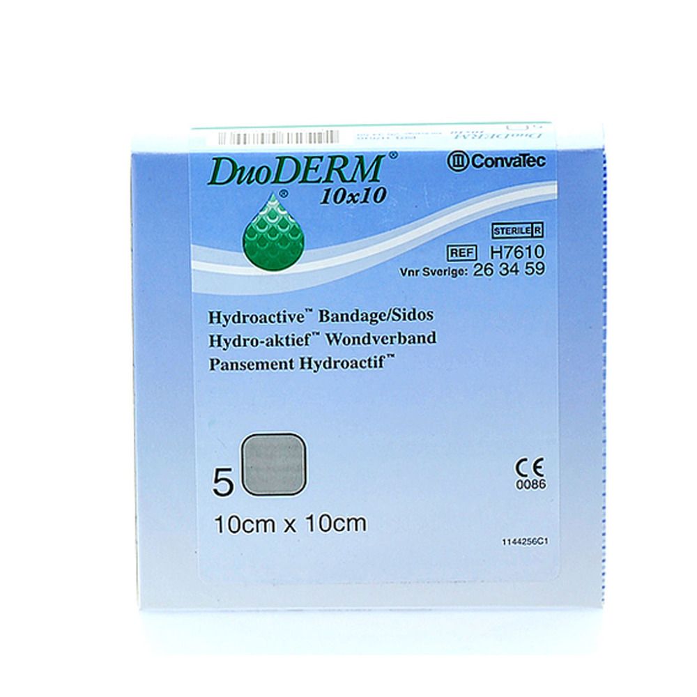 Köp Duoderm Hydroactive 10x10cm - 5 st på Med24.se