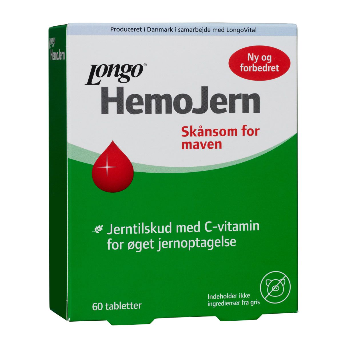 Köp Hemojern - 60 tabletter på Med24.se