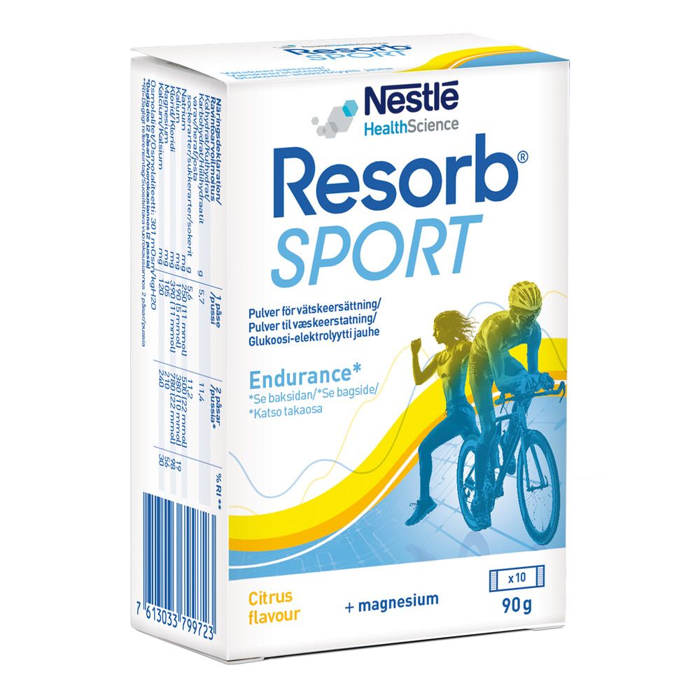 Köp Nestlé Resorb Sport Citrus - 10 st på Med24.se