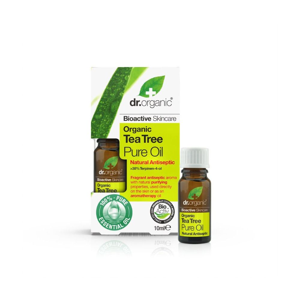 Köp Dr. Organic Tea Tree Pure Oil - 10 ml på Med24.se