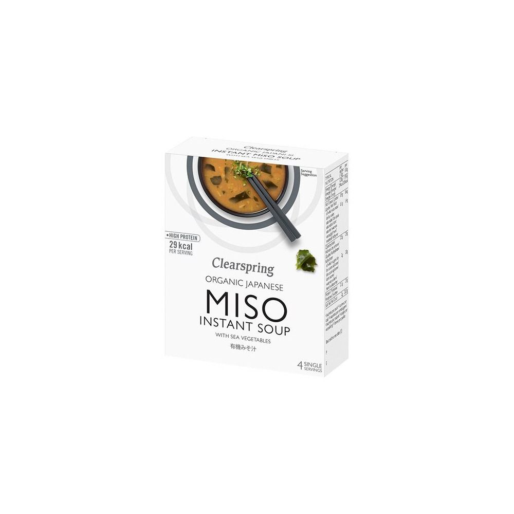 Köp Clearspring Miso Soup with Sea Vegetable eko - 40 g hos Med24.se