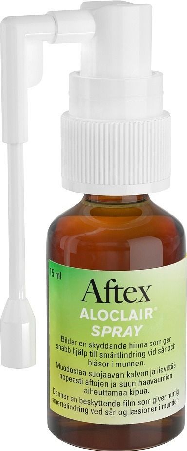 Köp Aftex Aloclair spray - 15 ml på Med24.se