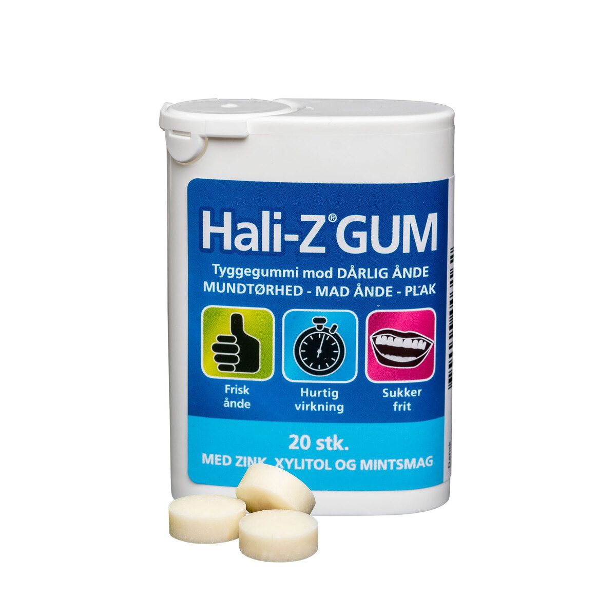 Köp Hali-Z Tuggummi - 20 bitar på Med24.se