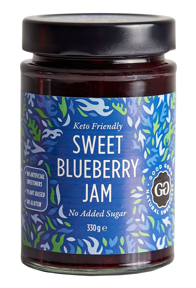 Köp Good Good Blueberry Jam - 330 g på Med24.se