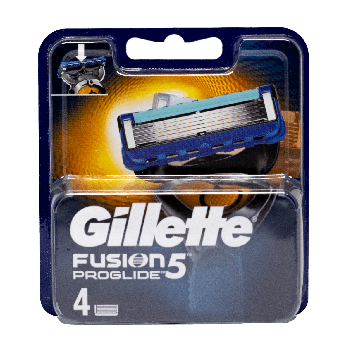 Köp Gillette Fusion Proglide rakblad - 4 st på Med24.se