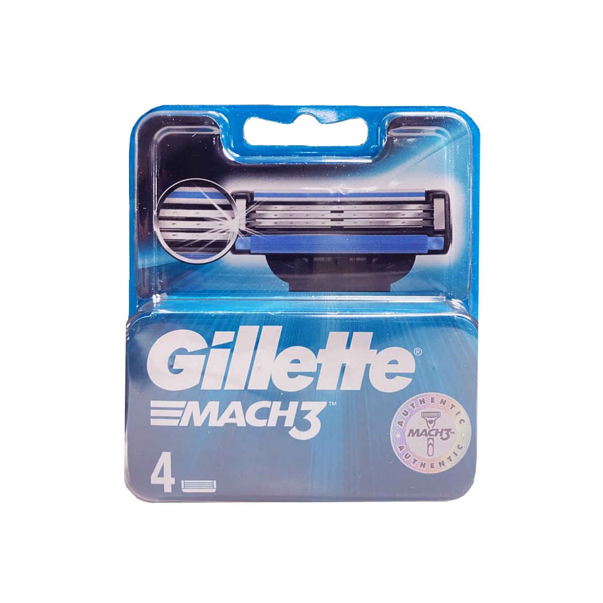 Köp Gillette Mach3 Rakblad - 4 st på Med24.se