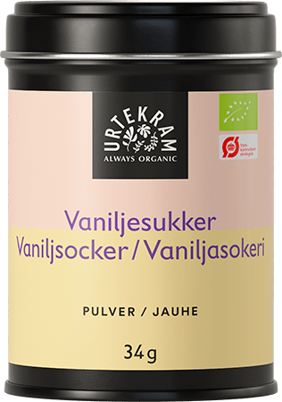 Köp Urtekram Vaniljsocker Eko - 34 g på Med24.se
