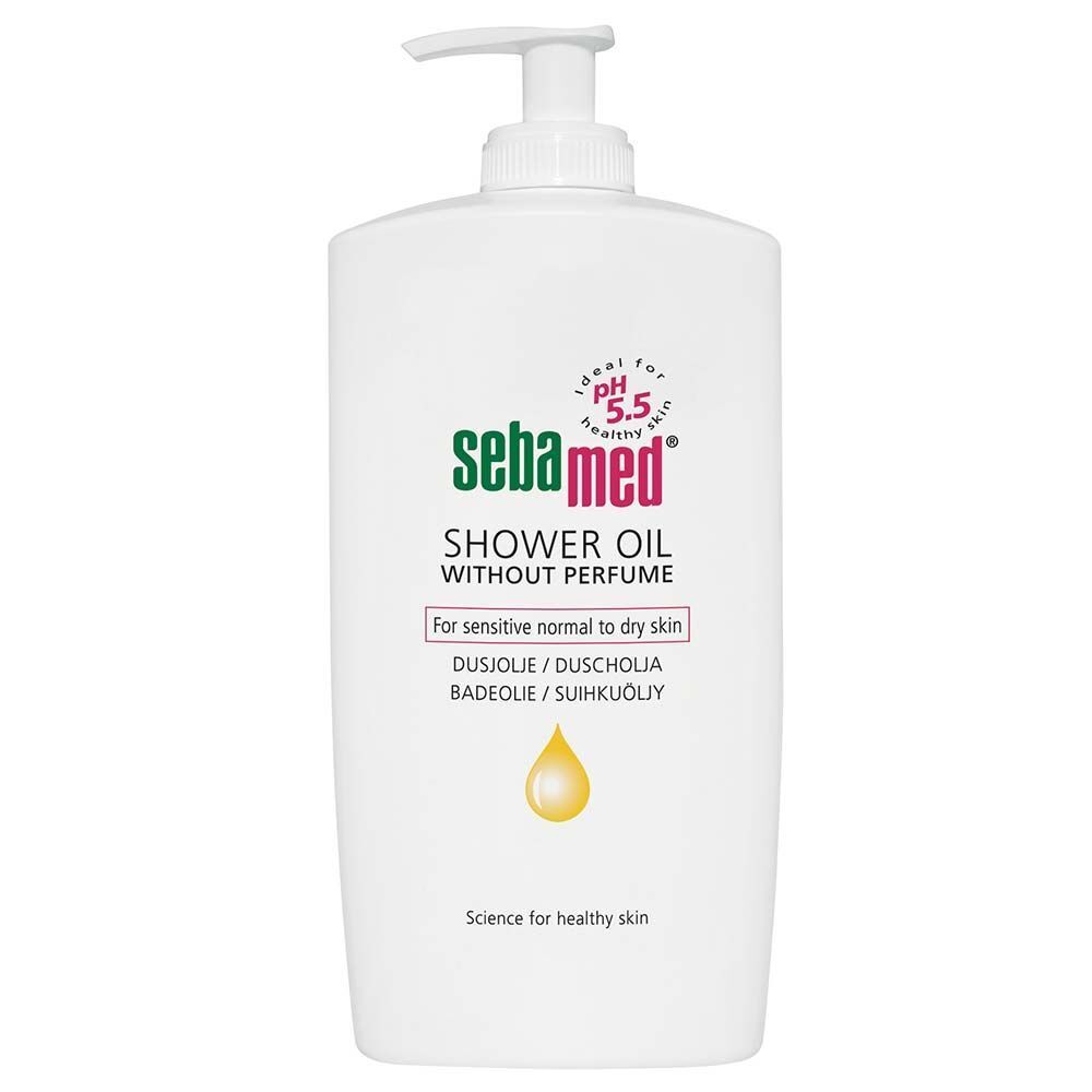 Köp Sebamed Shower Oil parfymfri - 500 ml hos Med24.se