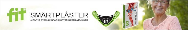 Köp Fit-plåster | För muskel- och ledvärk | Med24.se