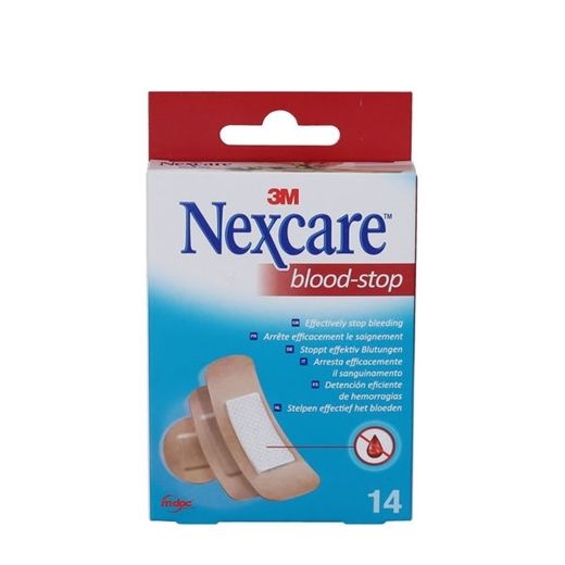 Köp Nexcare blood stop assorted plåster - 14 st hos Med24.se