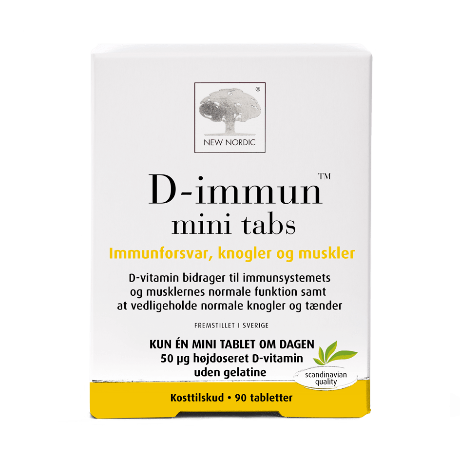 Köp New Nordic D-immun Mini Tabs - 90 tabl. hos Med24.se