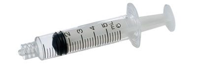 Köp Terumo spruta 5 ml Luer Lock centrisk steril - 100 st Med24.se