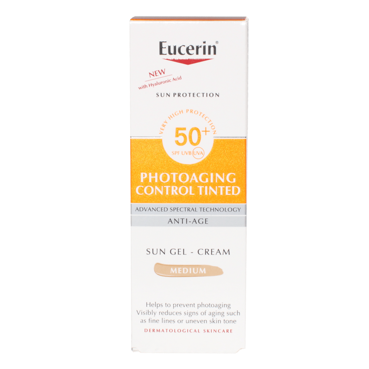 Köp Eucerin Photoaging Control Tinted Sun Gel-Cream SPF50+ på Med24.se