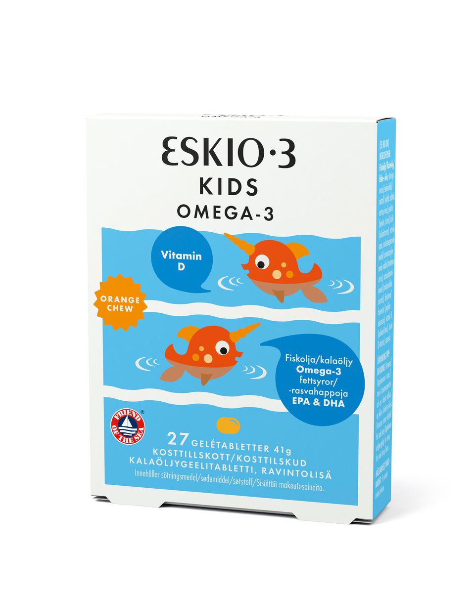 Köp Eskimo-3 Kids Gel Tabs - 27 geletabletter på Med24.se