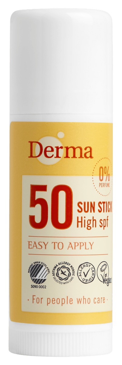 Köp Derma Solstift SPF 50 - 15 ml på Med24.se