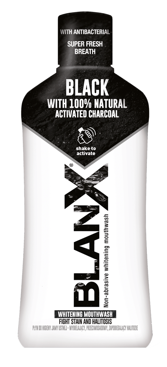 Köp BlanX Black Munskölj - 500 ml på Med24.se