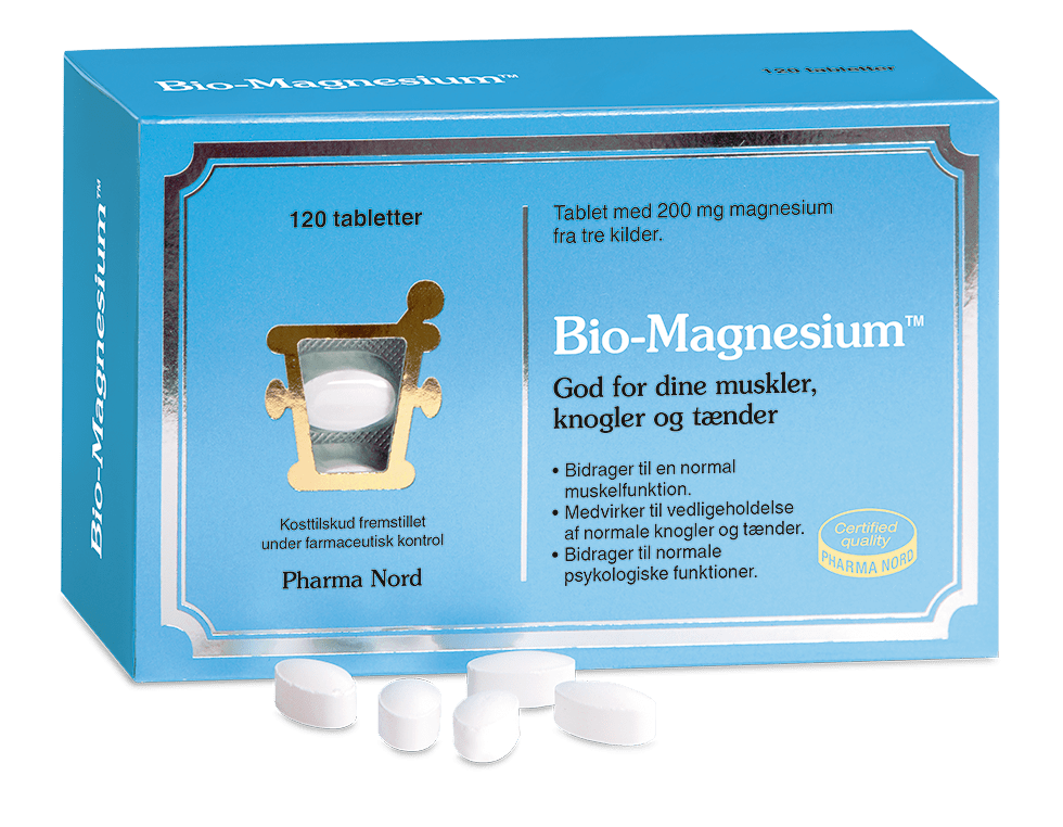 Köp Bio-Magnesium - 120 tabletter på Med24.se