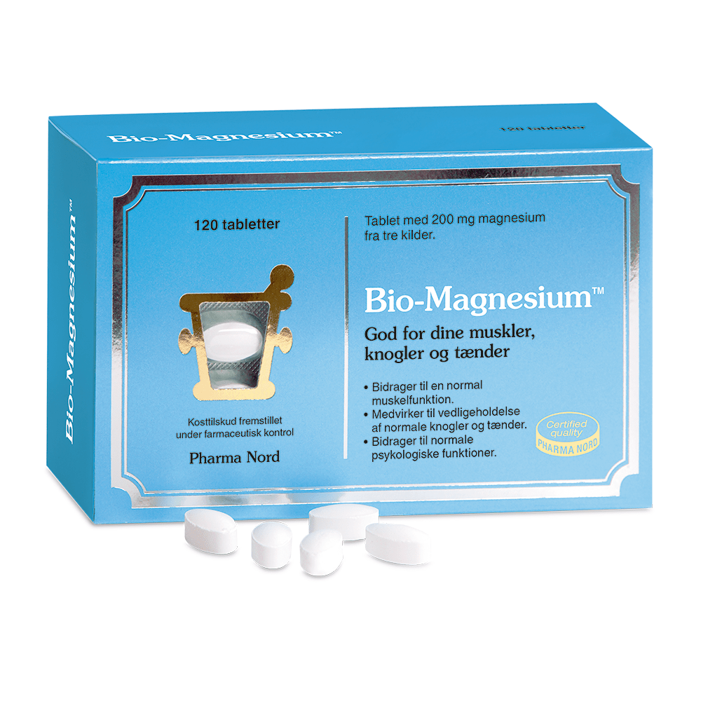 Köp Bio-Magnesium - 120 tabletter på Med24.se