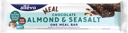 Allévo One Meal Bar Chocolate Almond & Seasalt - 57 g hos Med24.se