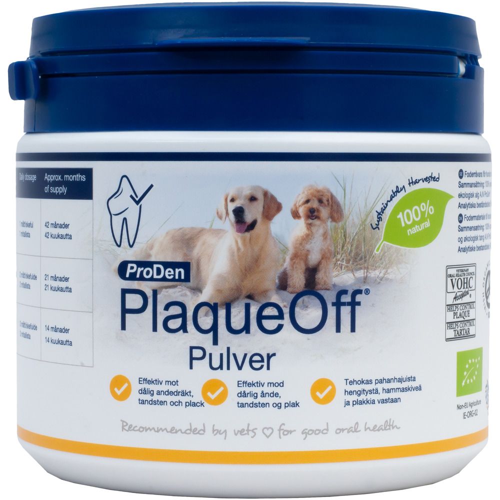 Köp Swedencare PlaqueOff pulver - 420 g hos Med24.se