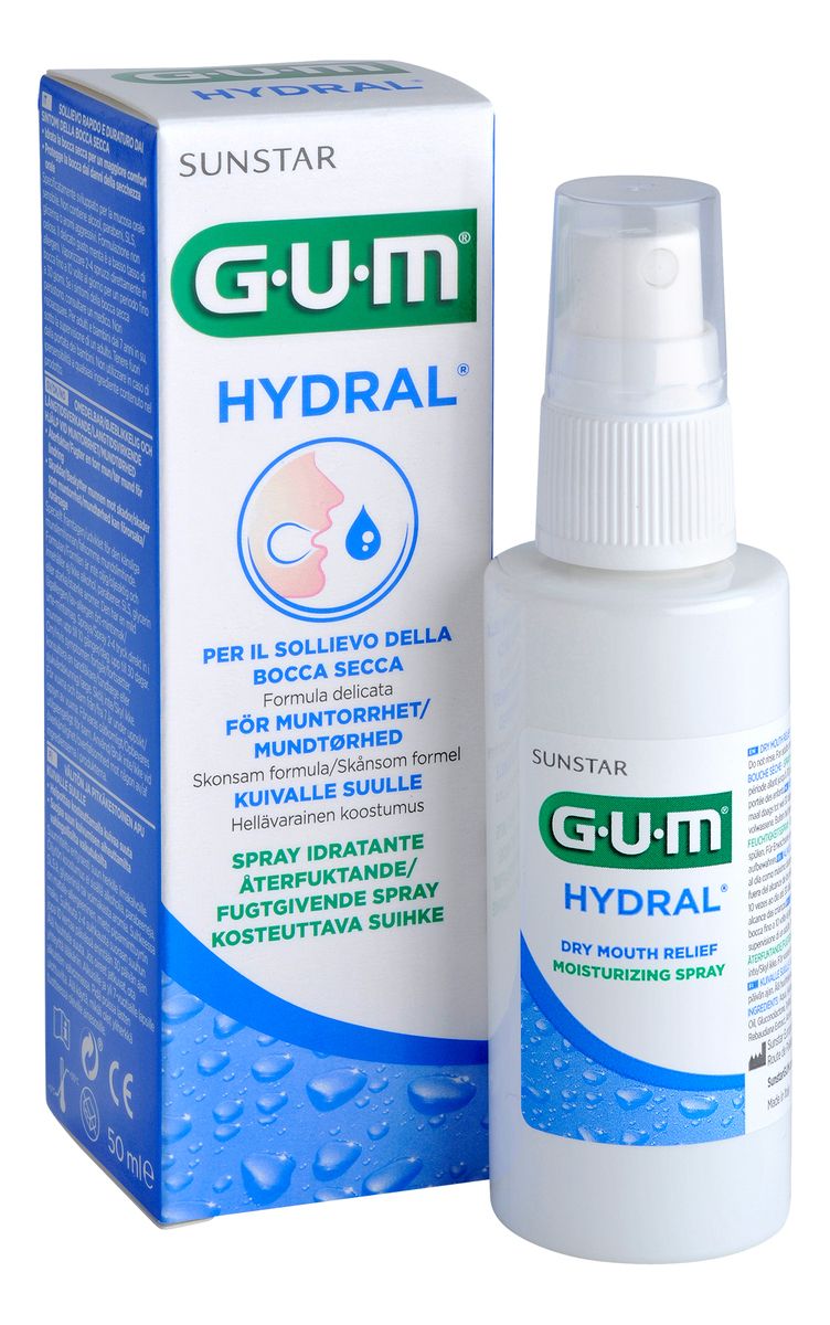 Köp Gum Hydral Mouth Spray - 50 ml på Med24.se