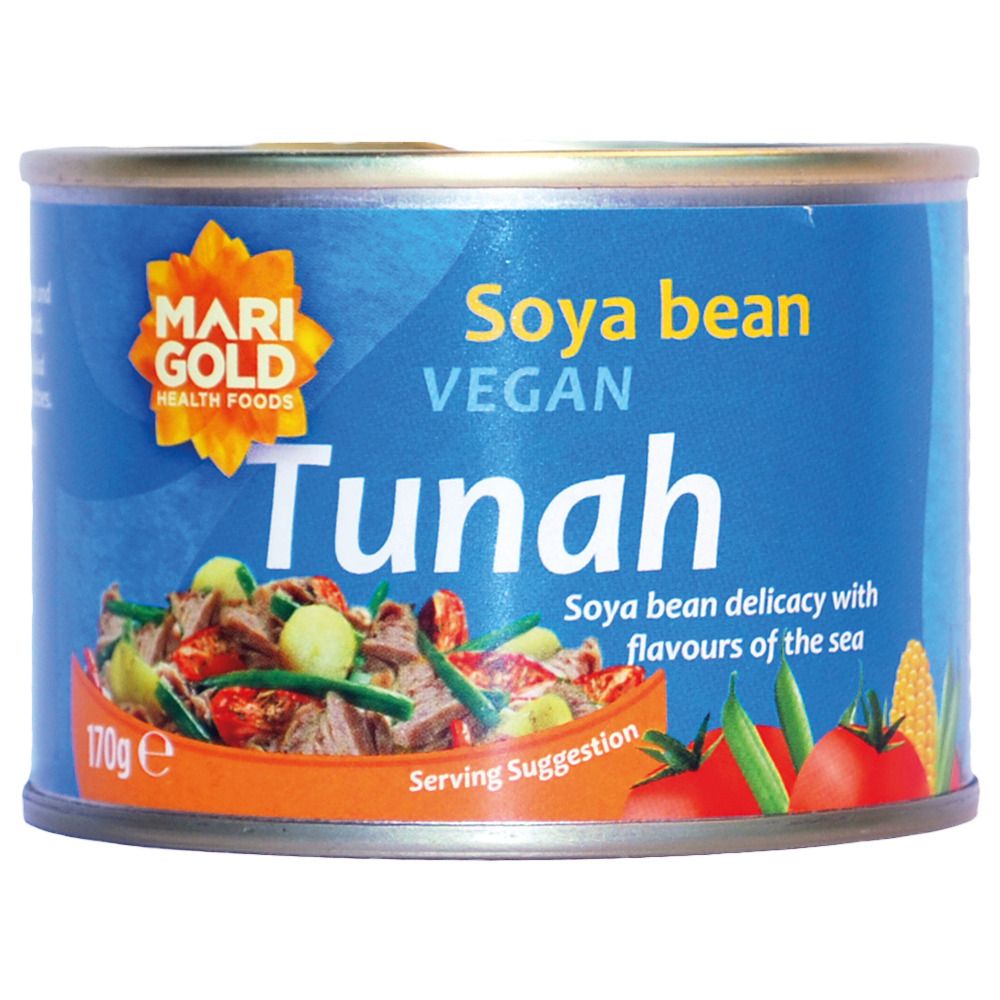 Köp Mari Gold Tunah veganskt tonfiskalternativ - 170 g hos Med24.se