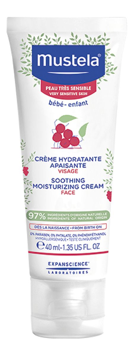 Köp Mustela Soothing Moisturizing Cream - 40 ml på Med24.se