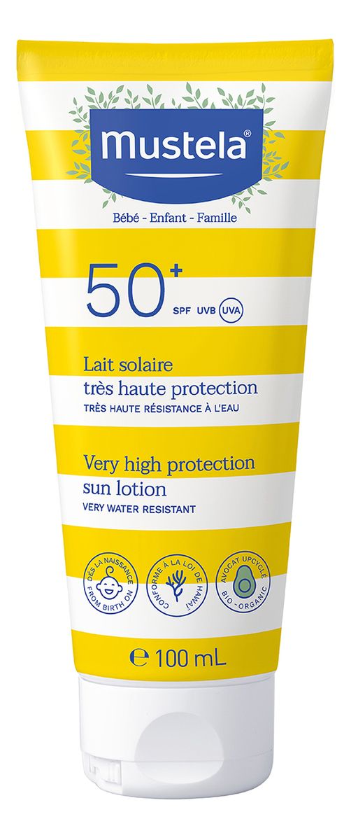 Mustela Very High Protection Sun Lotion Spf50+ - 100 ml I Med24.se