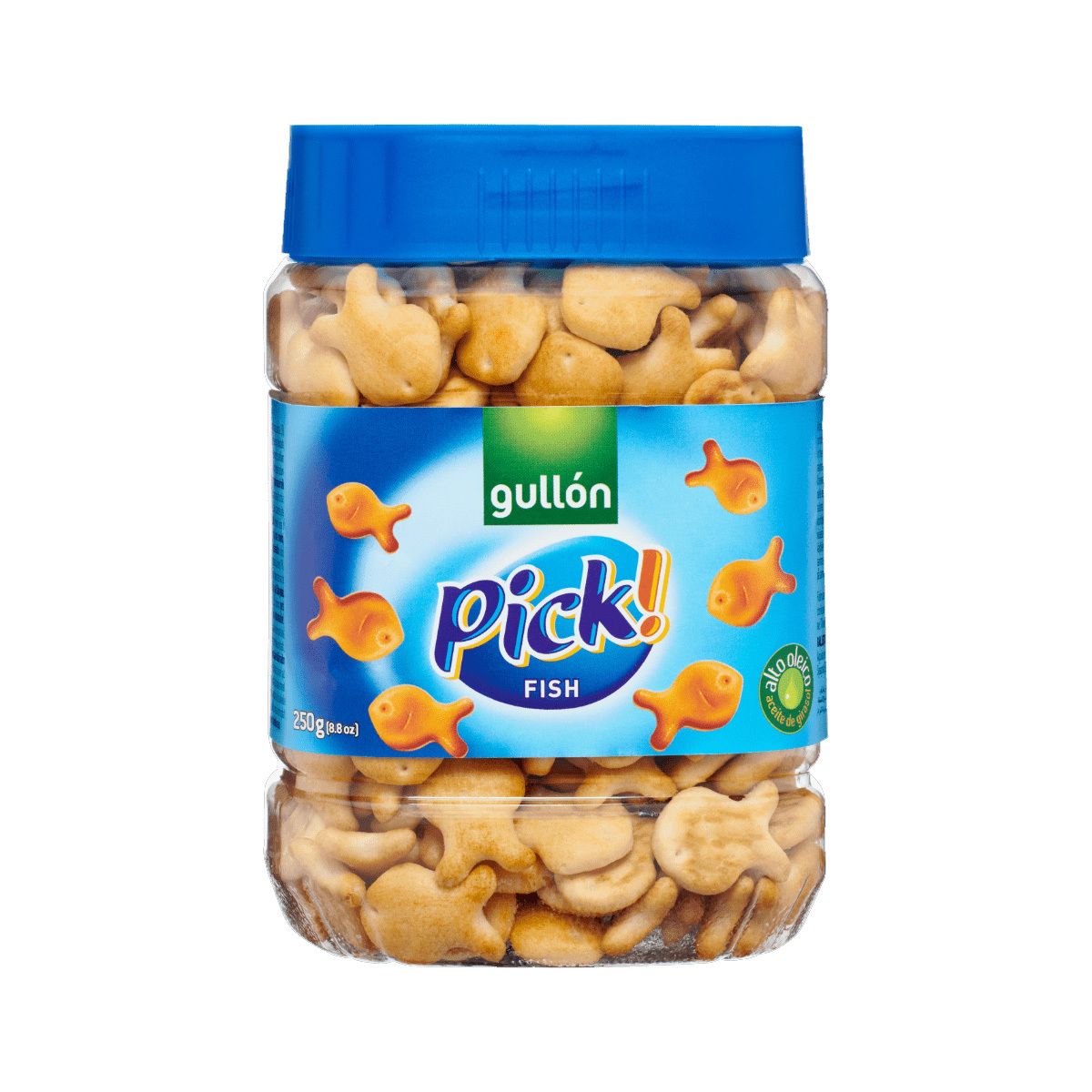Köp Gullon Pick! Fish Cracker - 250 g hos Med24.se