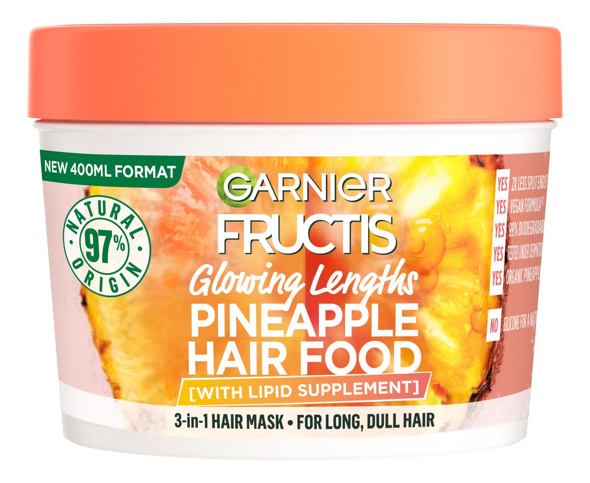 Garnier Fructis Hair Food Pineapple Mask - 400 ml på Med24.se