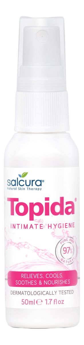 Köp Salcura Topida Intimate Hygiene Spray - 50 ml hos Med24.se