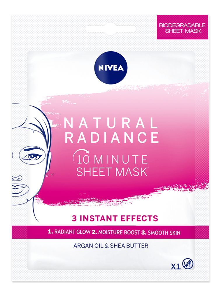 Köp Nivea Natural Radiance Sheet Mask på Med24.se