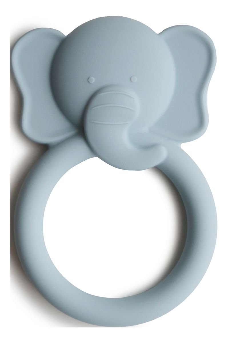 Köp Mushie Teether Elefant (Cloud) - 1 st billigt på Med24.se