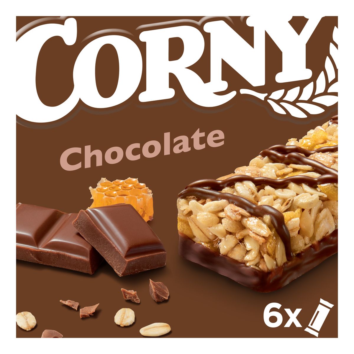 Köp Corny Chocolate - 6 x 25 g billigt på Med24.se