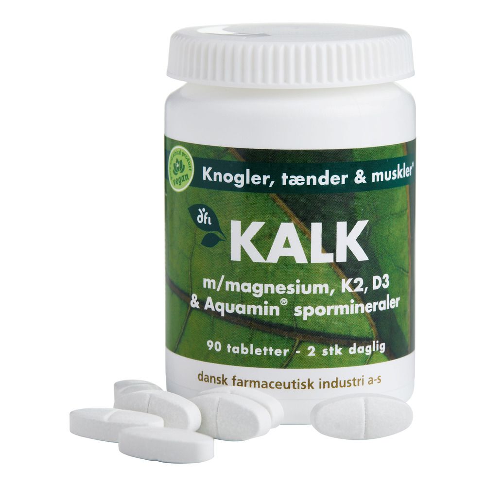 Köp Kalk m. magnesium, K2 och D3 - 90 tabletter billigt på Med24.se