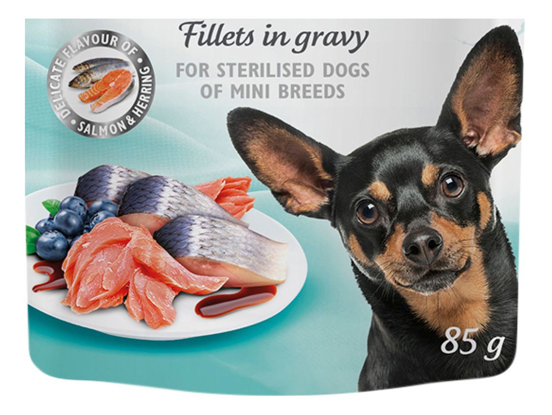 Köp Brit Mini lax & sill i sås - 85g billigt på Med24.se