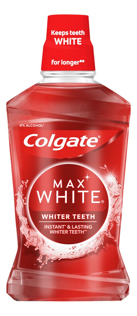 Köp Colgate Max White Munskölj - 500 ml billigt på Med24.se