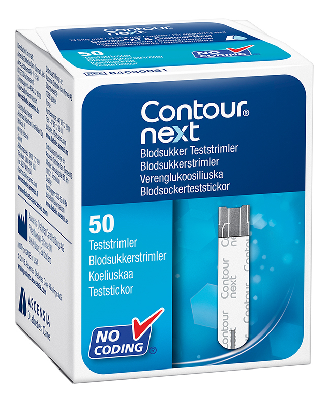 Köp Contour NEXT Teststickor - 50 st på Med24.se