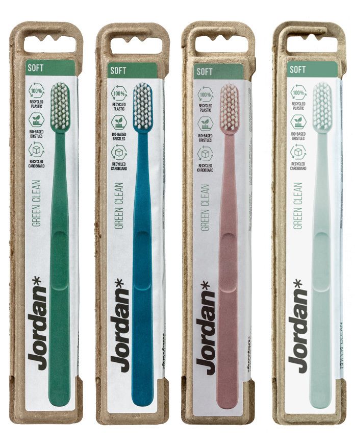 Köp Jordan Green Clean Tandborste Soft på Med24.se
