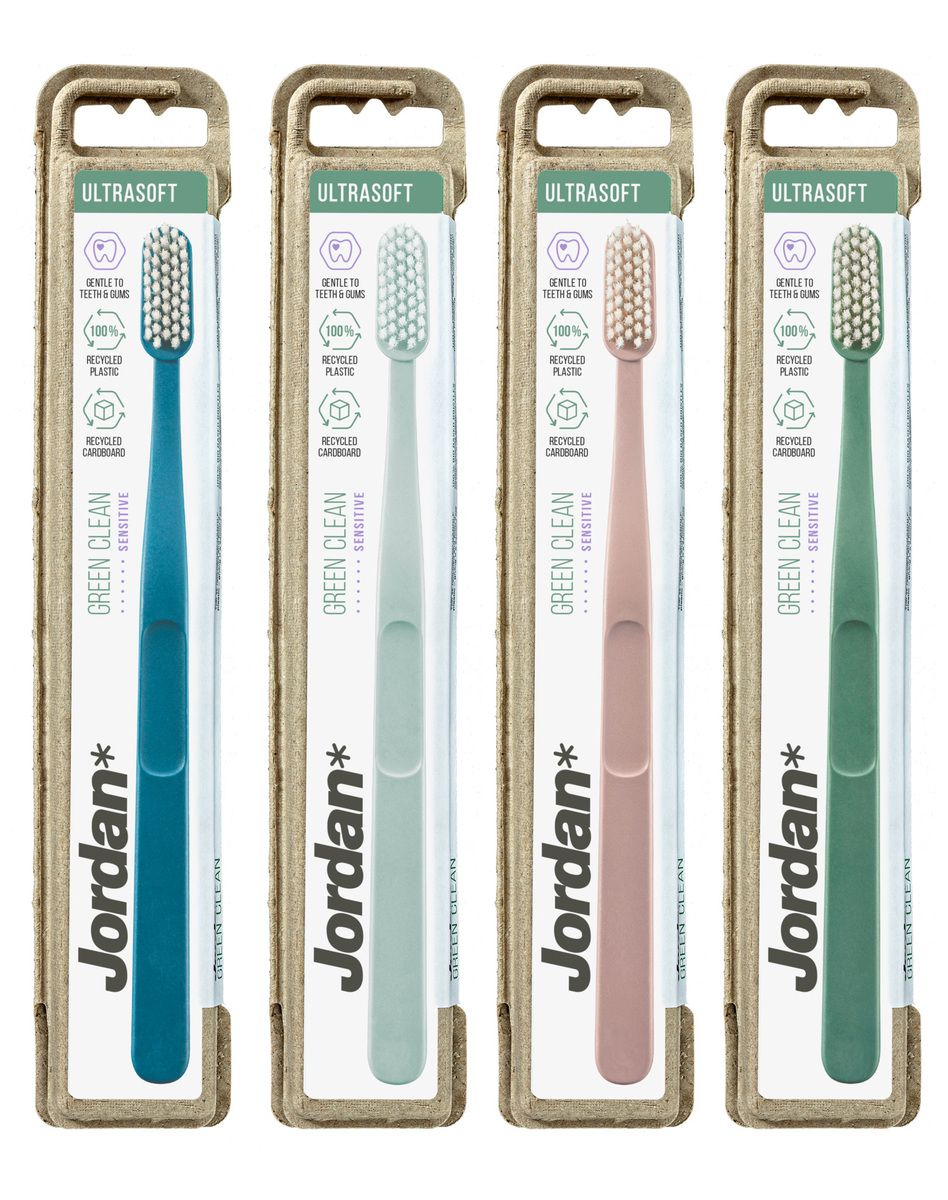 Köp Jordan Green Clean Tandborste Ultrasoft - 1 st hos Med24.se