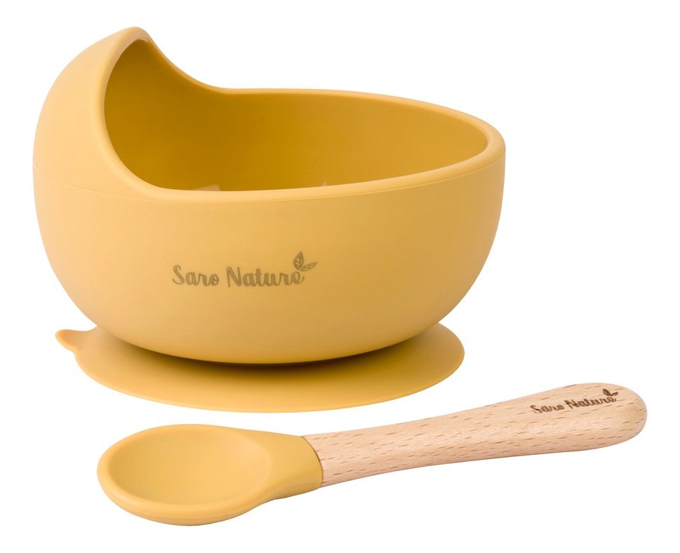 Köp SARO BABY Nordic Wave Servis Mustard - 1 st på Med24.se