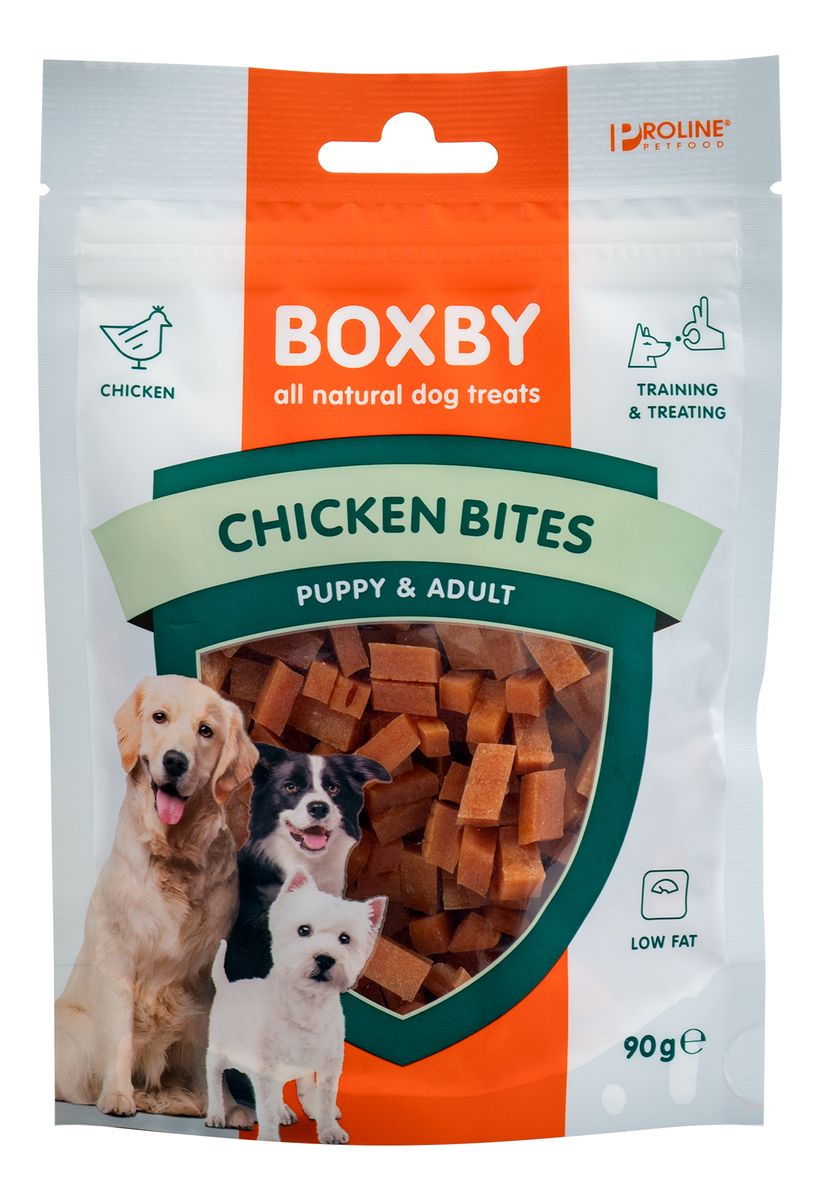Köp Boxby Chicken Bites - 90 g billigt på Med24.se