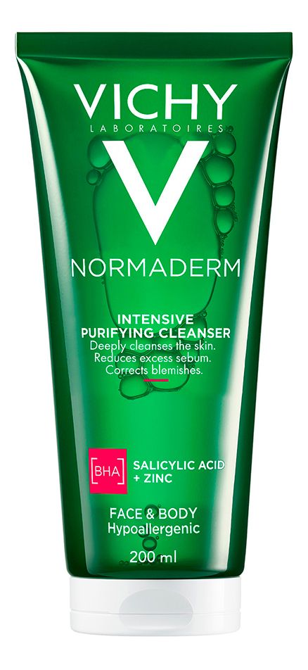 Vichy Normaderm Intensive Purifying Cleanser - 200 ml | Med24.se