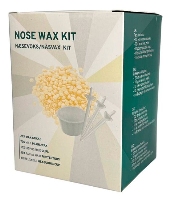 Köp UNIQ Nose wax kit Green billigt på Med24.dsek