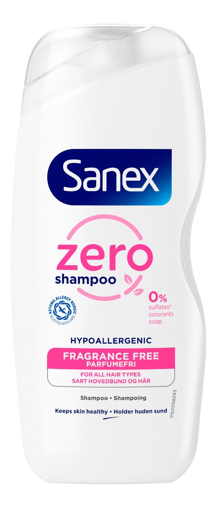 Köp Sanex Zero% Shampoo - 250 ml hos Med24.se
