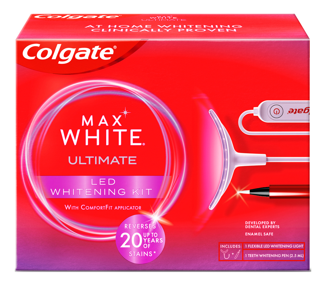 Köp Colgate Max White Ultimate Led Whitening Kit på Med24.se