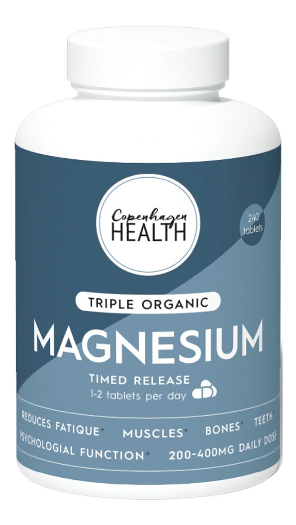 Köp Copenhagen Health Triple Organic Magnesium - 240 tabletter